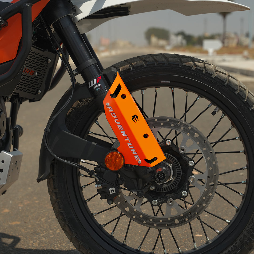 FORK PROTECTORS METAL - ORANGE FOR 2025 FOR KTM 390 Adventure/Adventur – Moto Torque