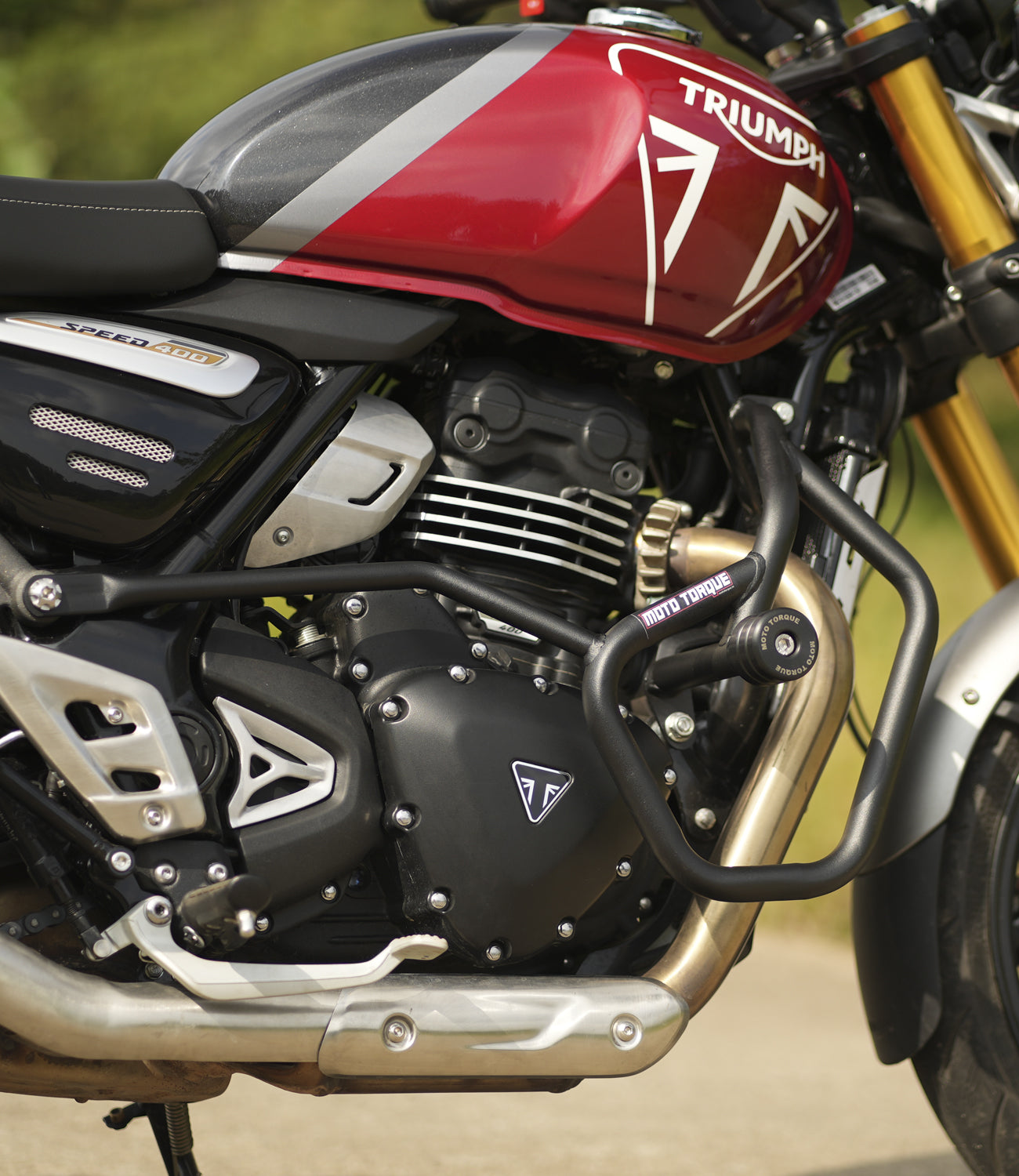 Triumph Speed 400 Crash Guard – Moto Torque