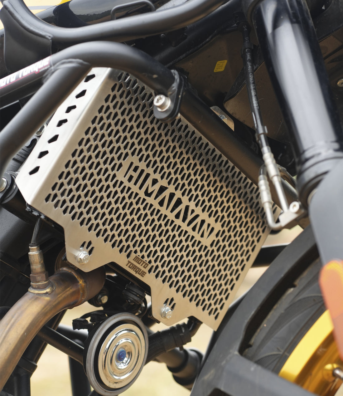 HIMALAYAN 450 - RADIATOR GUARD (SS) – Moto Torque