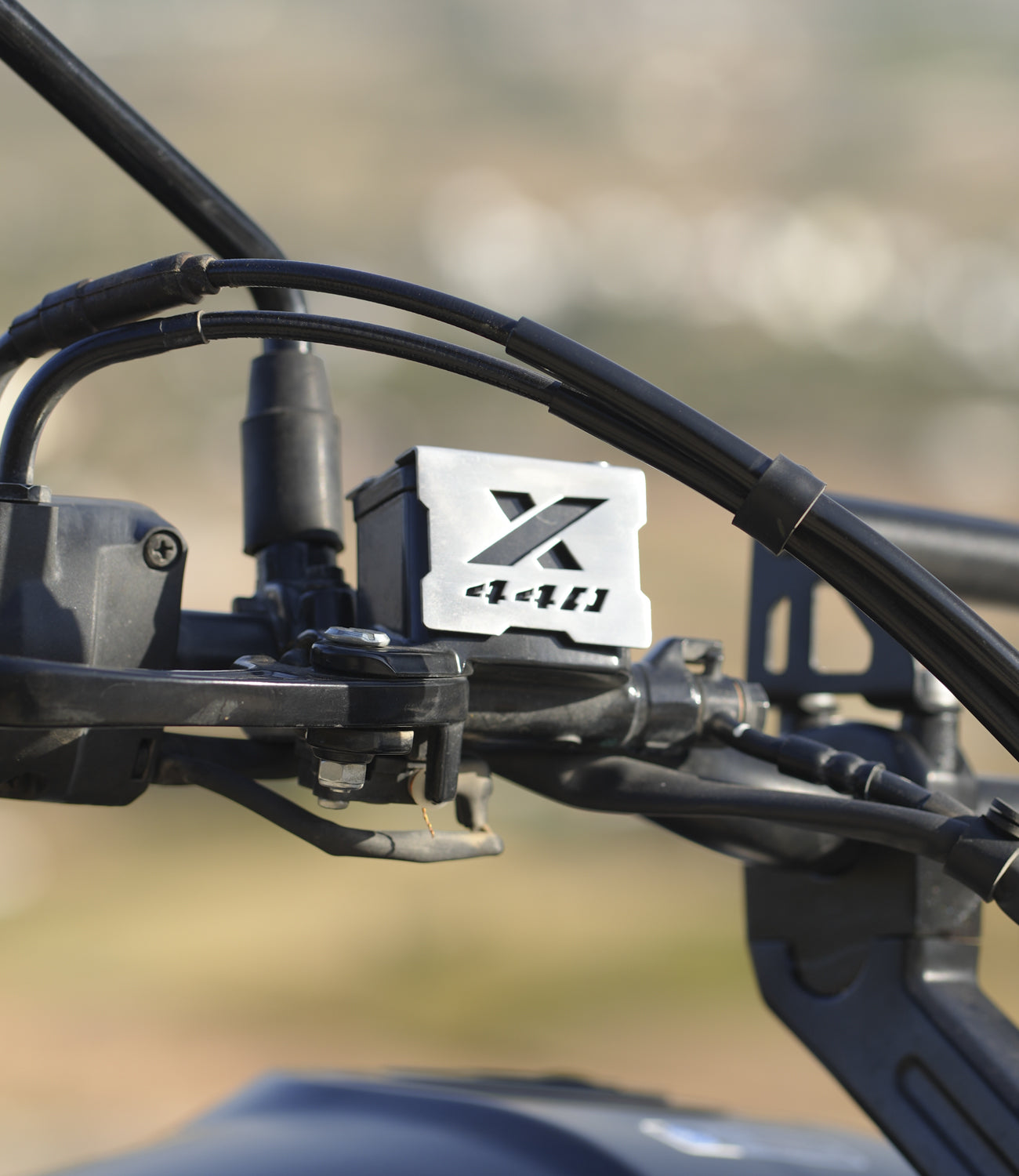 HARLEY 440X - FRONT MASTER CYLINDER GUARD (SS) – Moto Torque