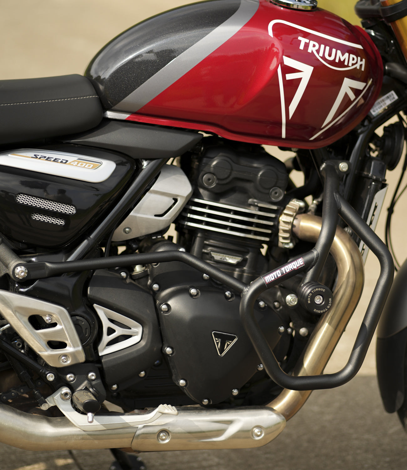 Triumph Speed 400 Crash Guard – Moto Torque