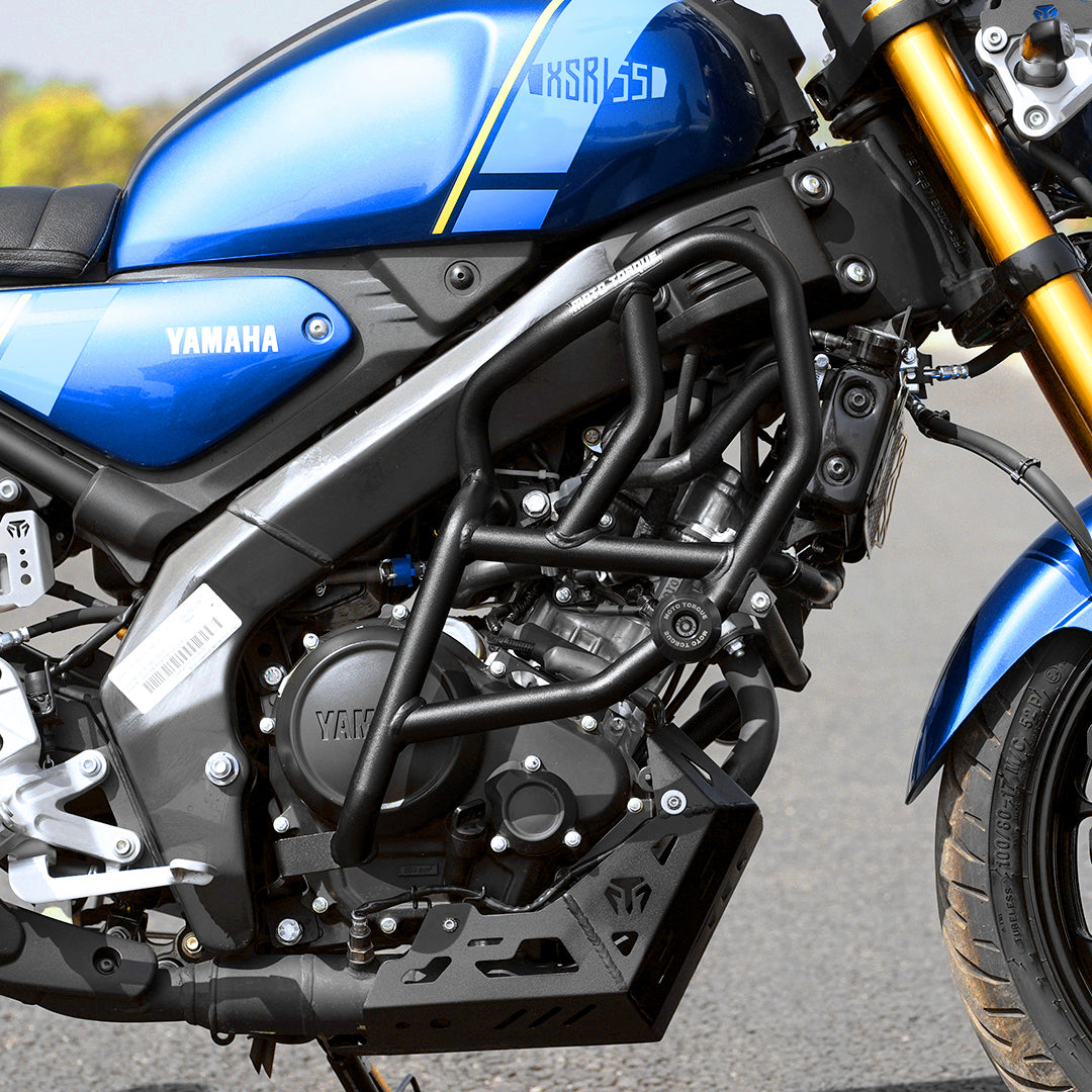 CRASH GUARD (BLACK) FOR YAMAHA XSR 155 – Moto Torque