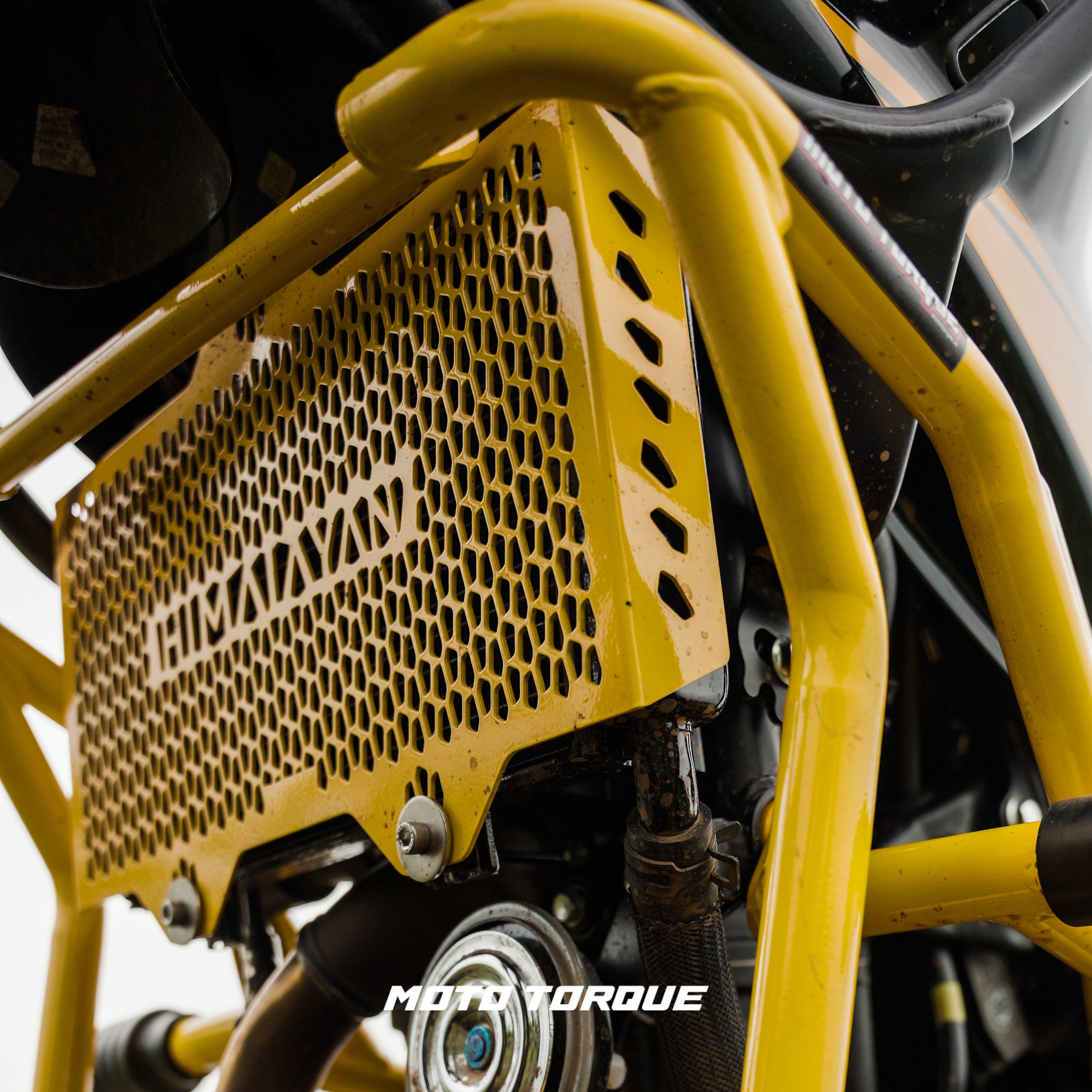 HIMALAYAN 450 - RADIATOR GUARD (Yellow) – Moto Torque