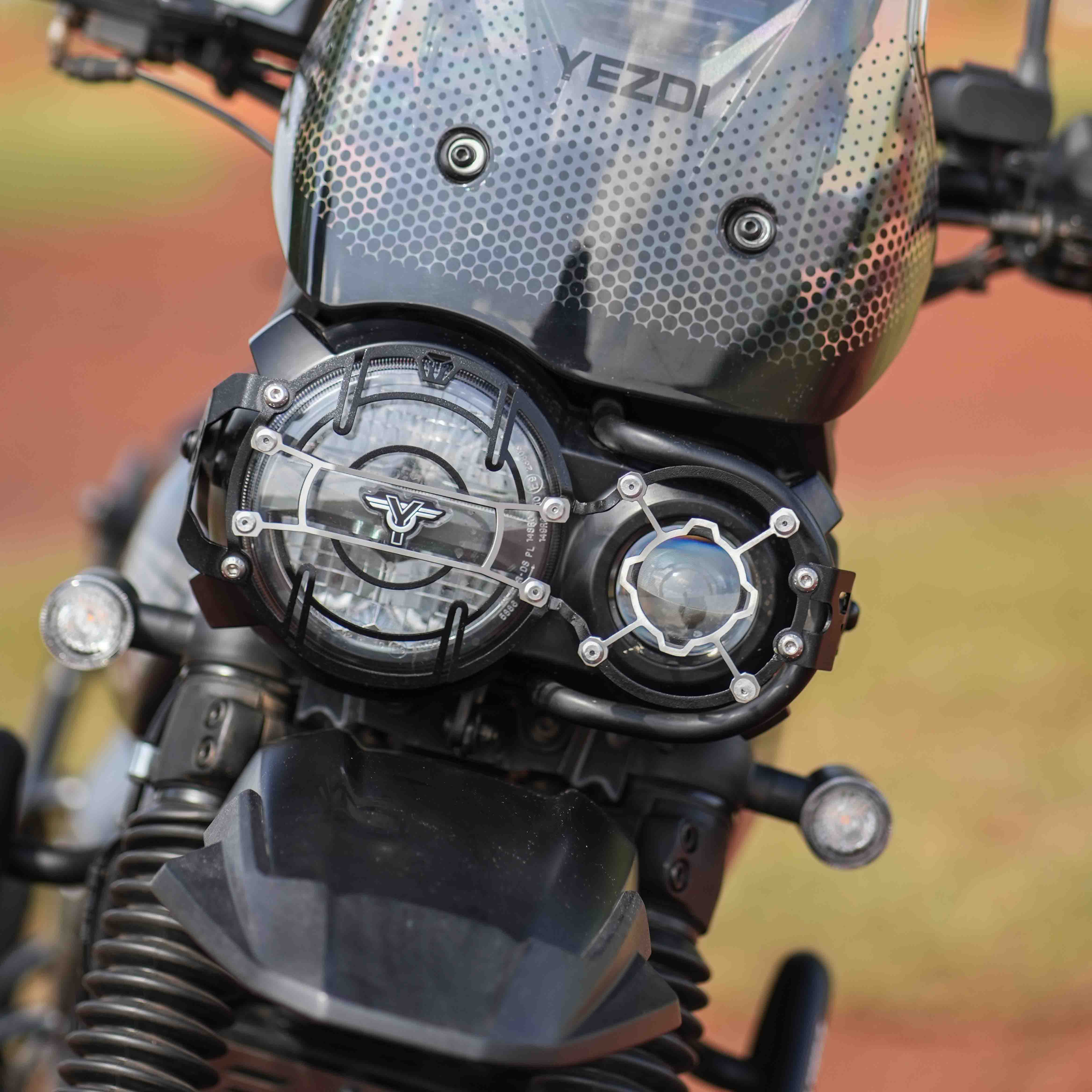 HEAD LIGHT GUARD FOR YEZDI ADVENTURE – Moto Torque