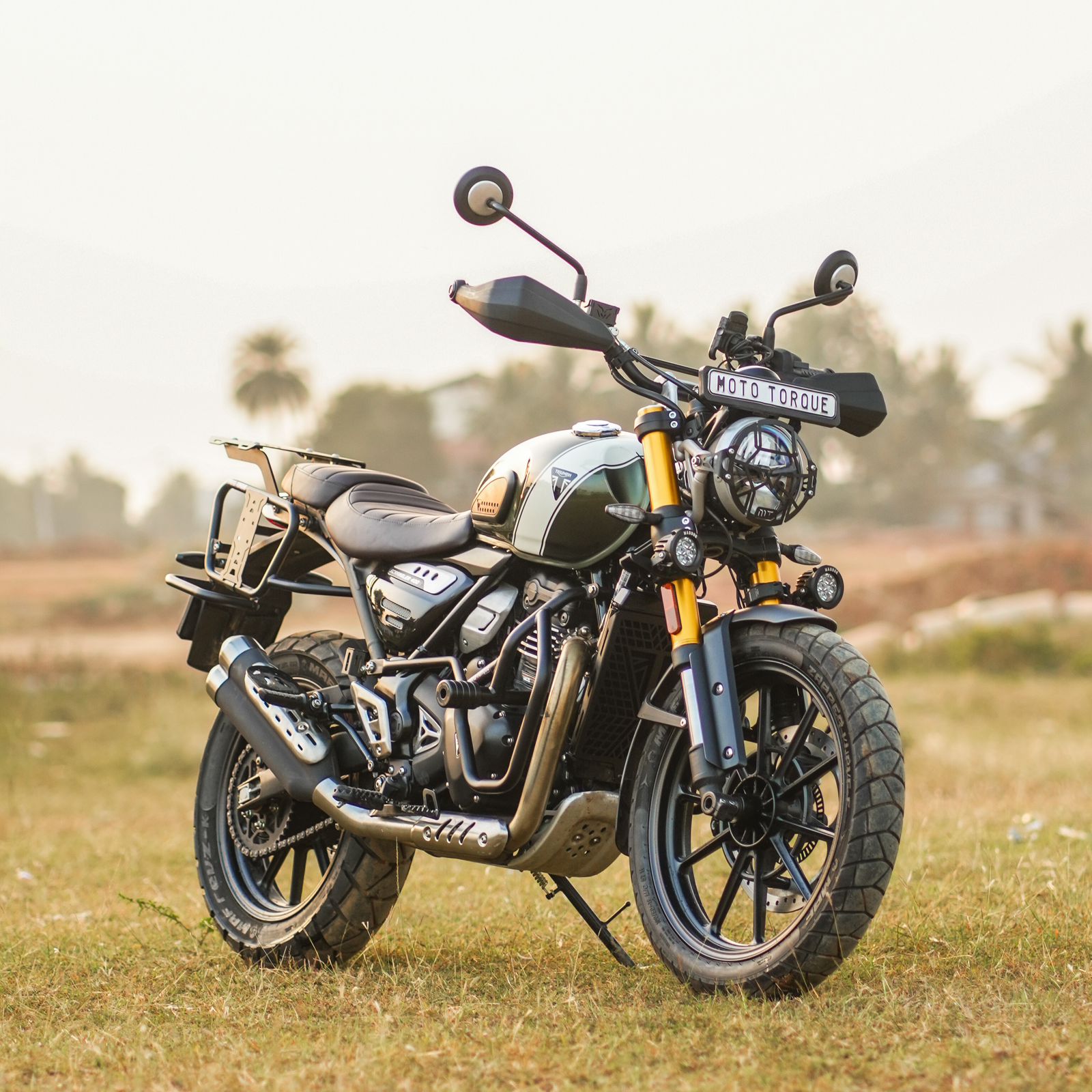 Crash Guard for Triumph Scrambler 400x – Moto Torque