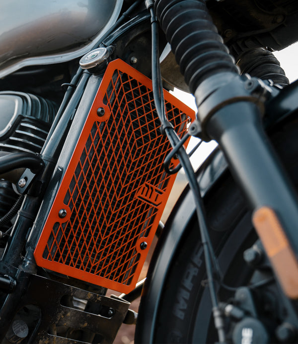 YEZDI SCRAMBLER - RADIATOR GUARD – Moto Torque